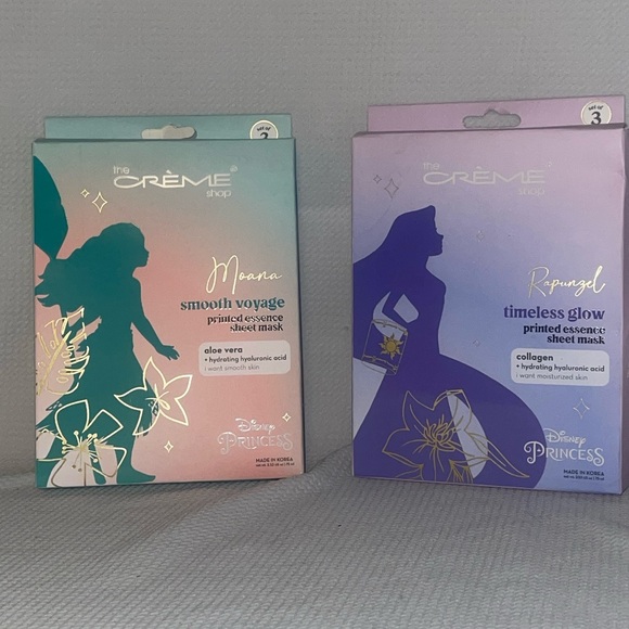 Disney | Skincare | Princess Face Masks | Poshmark